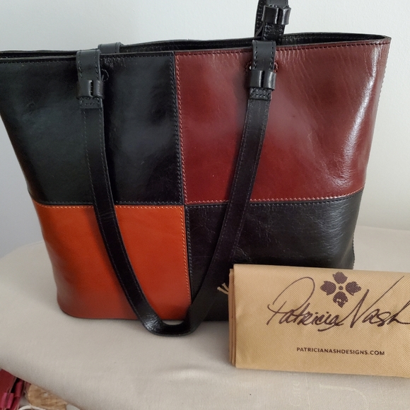 Patricia Nash | Bags | Patricia Nash Braden Color Block Tote | Poshmark
